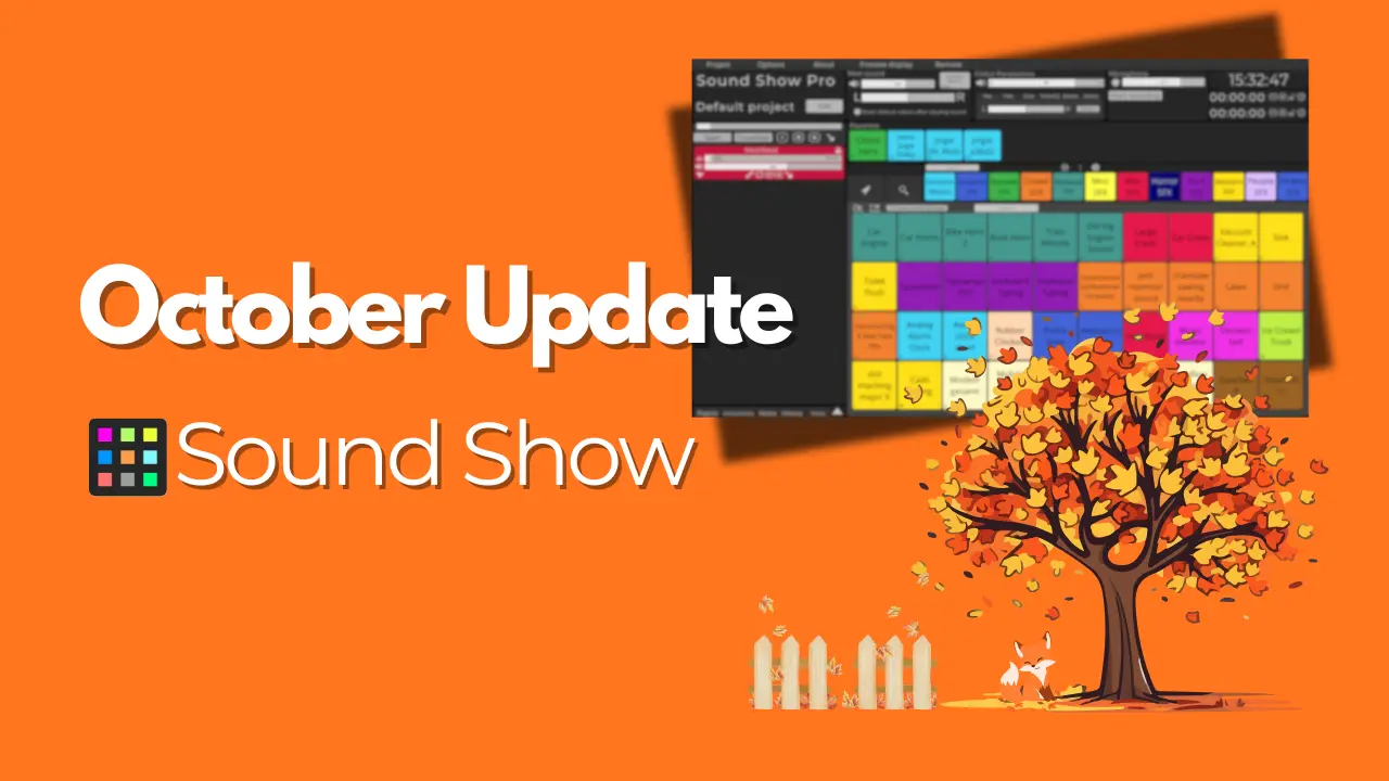 19.10.2025 - October Update | Sound Show